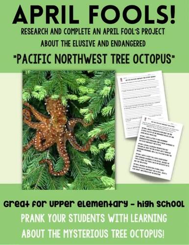 April Fool's Day Prank | Research and Project | Tree Octopus | 4th-12th ...