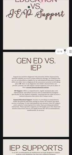 Evidence-Based ADHD Supports for Kids | IEP, 504, SPED, SST ...