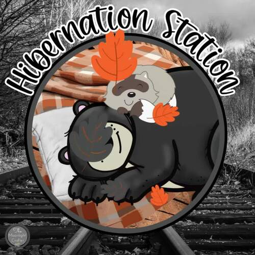 Hibernation Station Activities and Crafts by moonlight crafter by Bridget