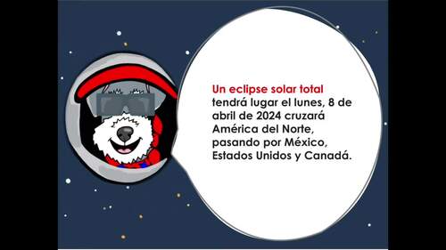 Aprendiendo con Gaspar™ - Eclipse Solar (2024) by Lymarie Rodriguez