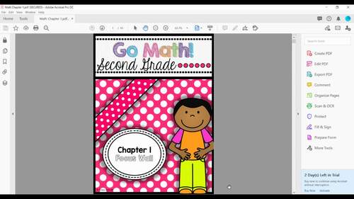 Go Math! Second Grade Focus Wall Bundle by Kindergarten Seoul | TpT
