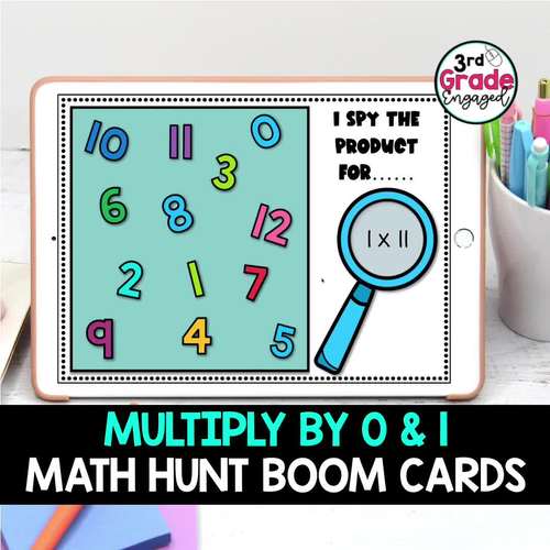 Multiply by 0 and 1 Multiplication Fact Fluency Practice Digital Math ...