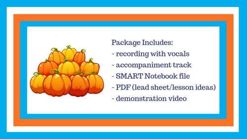 Pumpkin Song: Halloween Song, Fall Song, Thanksgiving Song and All Year ...