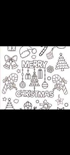 A Short and quick Christmas Colouring theme book by UniqueClass | TPT