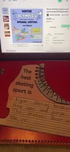 Winter Olympics Opinion and Informational Writing Bundle by Maestra ...