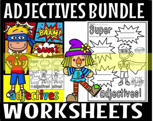 Adjectives Powerpoint 3rd Grade