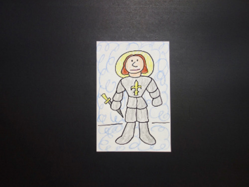 Let's Draw Joan of Arc! by Patty Fernandez Artist | TPT
