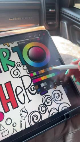 Amazing Art Coloring Page by AVeryCreativeLife Design Studio | TPT