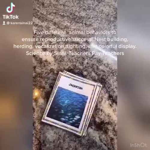 Animal Behaviors Matching Game | Reproductive Success Card Sort (Grades ...