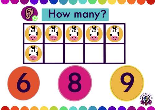 Counting 0-5 by Brain Blossom | TPT
