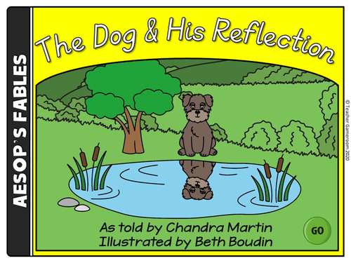 The Dog and His Reflection Reading Comprehension by Teacher Gameroom