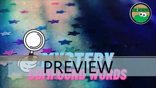 CVC-CVC Compound Word Mystery - 4 Day Review (Videos and Worksheets)