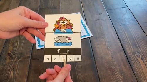 November Literacy Stations Kindergarten Centers Thanksgiving Turkey Fall