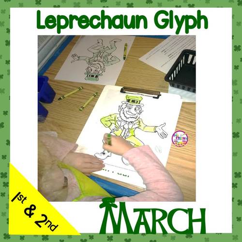 St. Patrick's Day Glyph Leprechaun Glyph 1st and 2nd Grades by The Fun ...