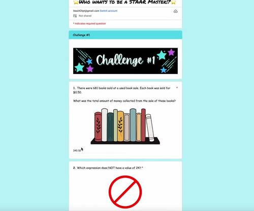5th Grade Math STAAR Test Review Digital Game BUNDLE by iTeach2 | TPT