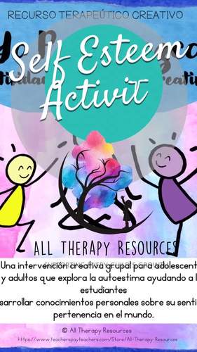 SELF ESTEEM ACTIVITIES - Self-Esteem Worksheets - Counseling - SPANISH ...