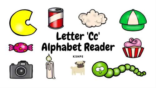 Letter 'Cc', Alphabet Reader, Voice-Over Video, Phonics, eBook | TPT