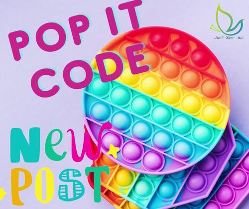 POP IT CODE BACK TO SCHOOL 2025 by Jardin Sensorial | TPT