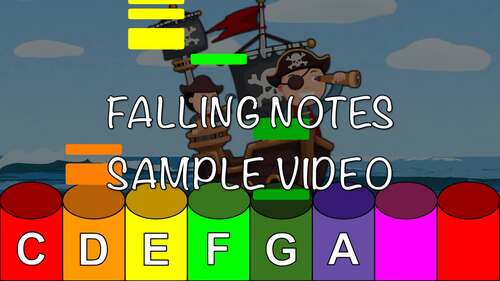 The Pirate Song [The Day I Went to Sea] - Boomwhacker Play Along Videos ...