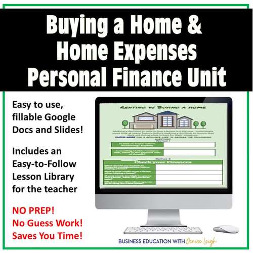 Personal Finance Course Financial Literacy High School Curriculum Full ...