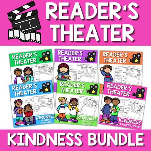 Kindness Readers Theater | Social Emotional Learning SEL Activities ...