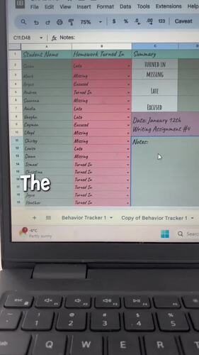 Assignment Tracker - Homework Tracker - Fully Editable | TPT