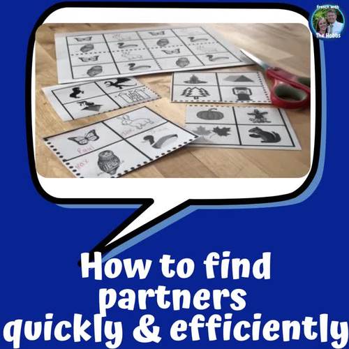 Classroom Management Strategy to Group Students into Partner Pairs