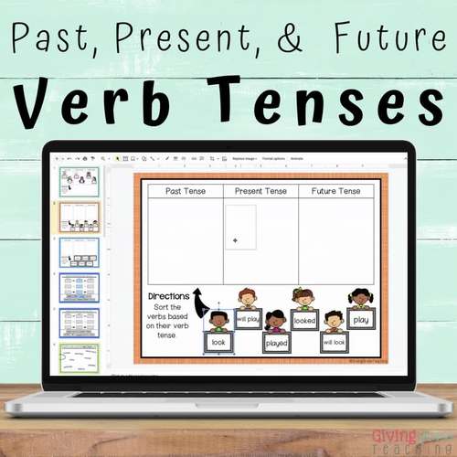 Verb Tenses Google Slides Digital by Giving Grace Teaching | TPT