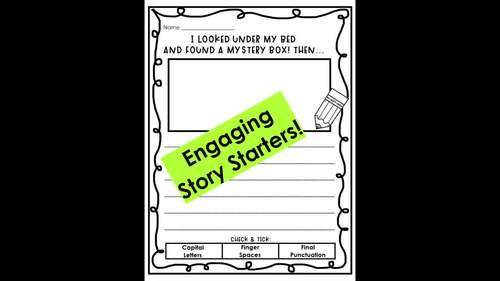 Second Grade Writing Prompts | Narrative, Informational, Opinion ...