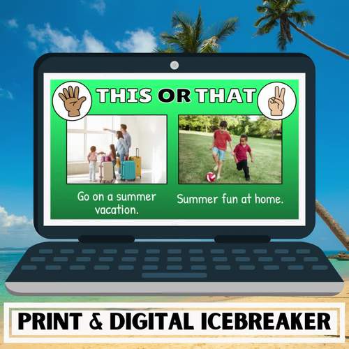 Summer This or That? Would You Rather? Slideshow Print Pages + Opinion ...