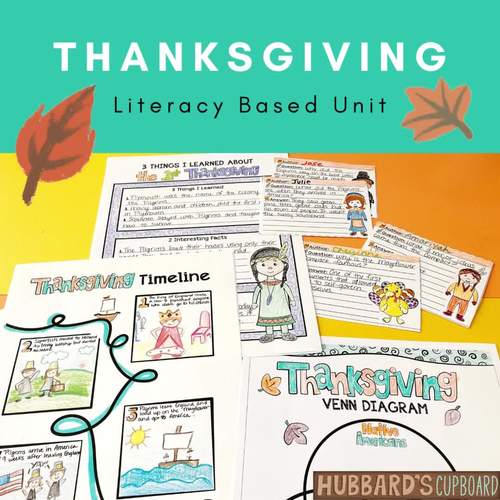 4th-6th Thanksgiving Activities/ Thanksgiving Writing / Reading Passages