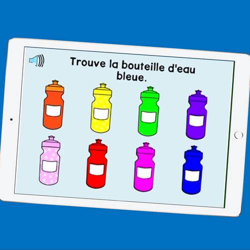Trouve le BLEU Reconnaître les couleurs | Cartes BOOM avec audio | Le ...