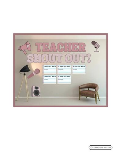 Teacher Appreciation Bulletin Board Kit/Back to School/End of the Year
