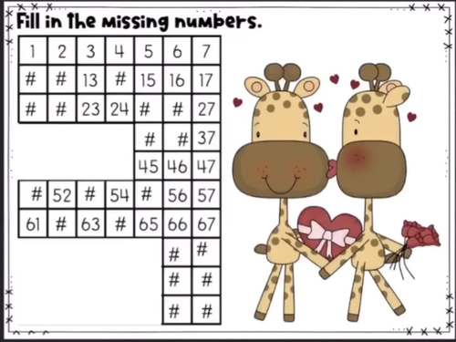 Number Grid Puzzles Digital Math for Seesaw and Google Drive | TPT