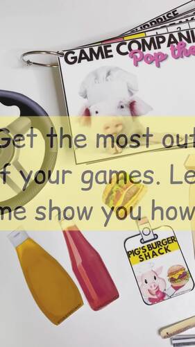 Speech Therapy Game Companion BUNDLE for Articulation, Language ...