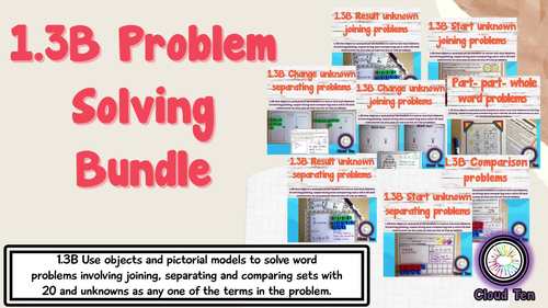 Problem Solving Bundle by Cloud Ten | TPT