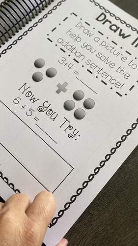 Math Intervention Binder for First Grade & Kindergarten | Printable ...
