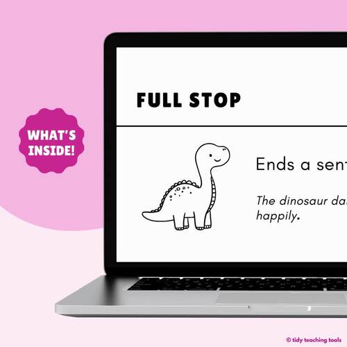8 x Types of Punctuation Posters by tidy teaching tools | TPT