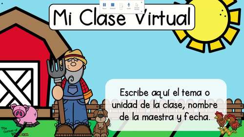 Rutina Diaria La Granja - Farm's Daily Routine in Spanish | TPT