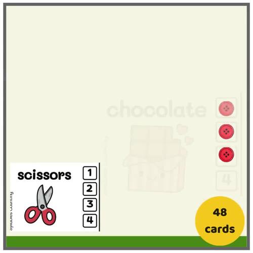 Syllable Counting Task Cards | Picture Vocabulary phonological ...