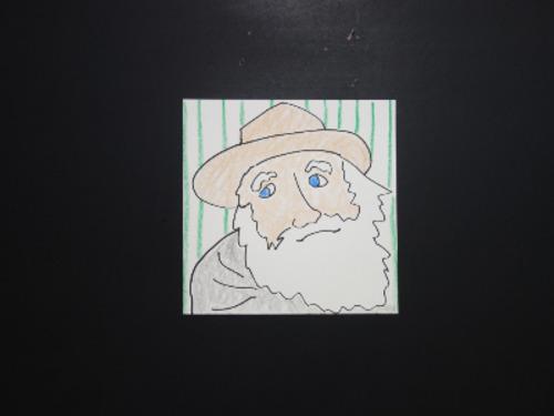 Let's Draw Walt Whitman - American Poet! by Patty Fernandez Artist
