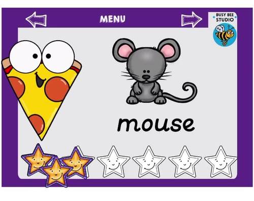 Articulation Boom Cards for Speech Therapy | Sound M by Busy Bee Studio