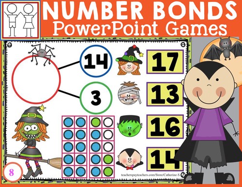 Free Halloween Numbers Game Videos | TPT