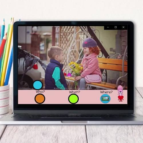 Valentines Day Picture Scenes Speech Therapy Valentines Day Language ...