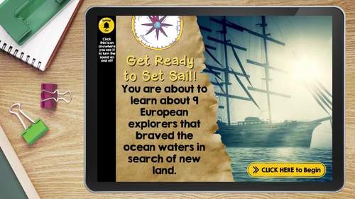 AGE OF EXPLORATION Digital Resources, EUROPEAN Explorers, Early Explorers
