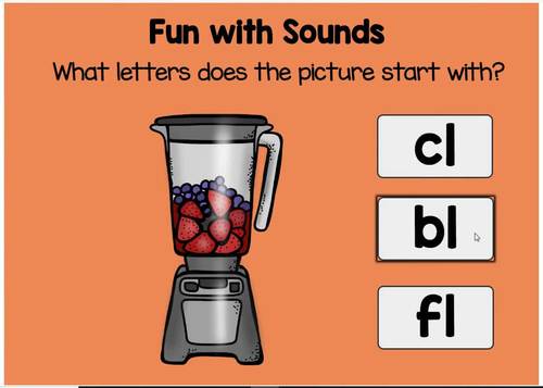 L Blends - Boom Cards by Boom Cards by Miss Rainbow Education | TPT