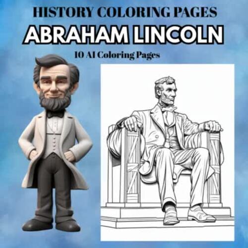 THE LIFE OF ABRAHAM LINCOLN - 10 AI History Coloring Pages by Legacy ...