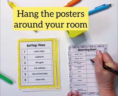 End of Year Write the Room Writing Activity for Middle School | TPT