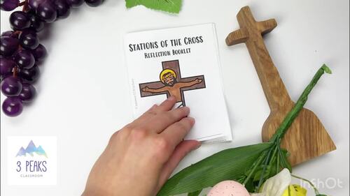 Stations of the Cross Activity Booklet for Reflection and Prayer ...