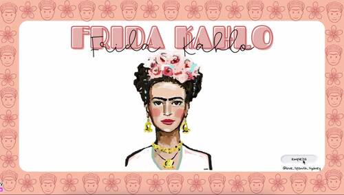 FRIDA KAHLO BIOGRAPHY, QUIZ, COLLAGE & ART by LOVE SPANISH SYDNEY